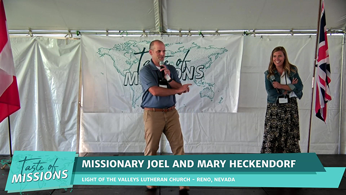 Moments with Missionaries – Joel and Mary Heckendorf – Taste of Missions